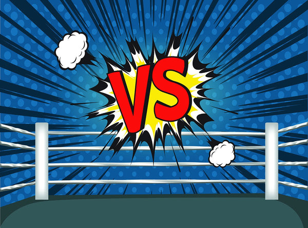 Cartoon PK Background Race Photography VS Backdrop for Kids IBD-19911 ...