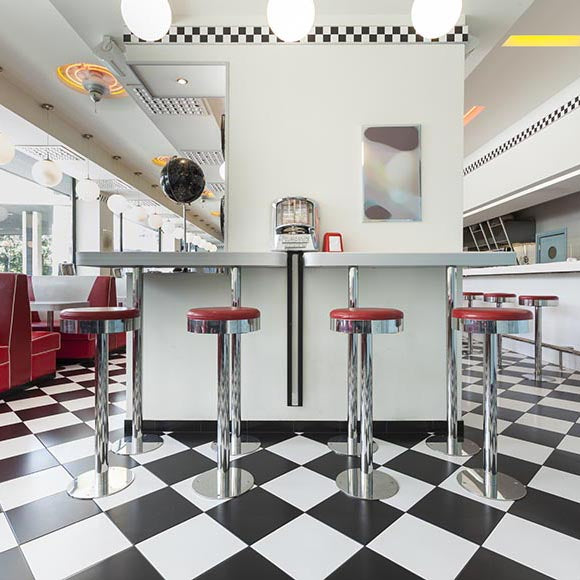 Restaurant Backdrops Plaid Backdrops Wood Backgrounds G-096 – iBACKDROP