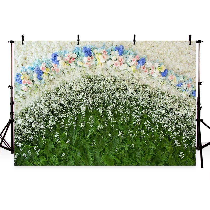 Patterned Backdrops Flower Backdrops Exhibit Backgrounds G-187 – iBACKDROP