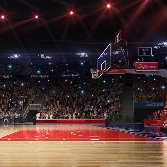 Basketball Backdrops Red Backgrounds G-318 – iBACKDROP