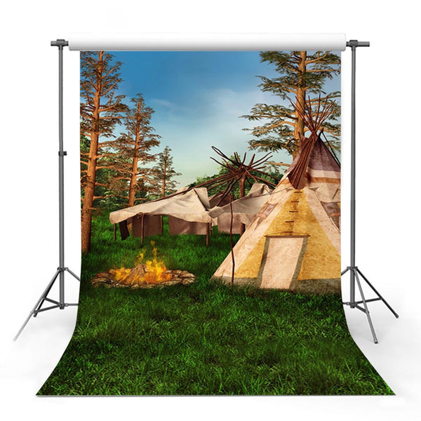 Scenic Backdrops Trees Parks Woodland Backdrops Tent Backgrounds G-703 ...