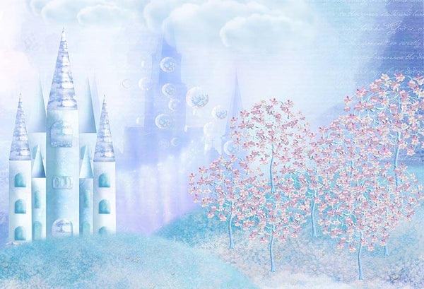 Baby Cartoon Castle Photography Backdrop GY-074 – iBACKDROP