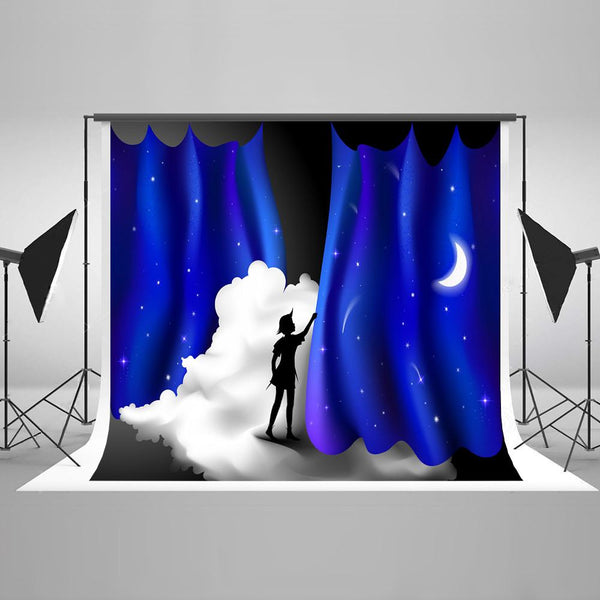 Baby Kid Backdrops Galaxy Backdrop Starry Night Background HJ03498 ...