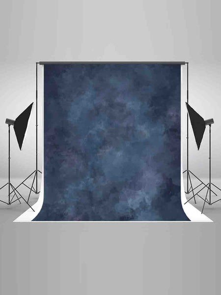 Blue Portrait Background Abstract Textured Backdrops IBD-19486 – iBACKDROP