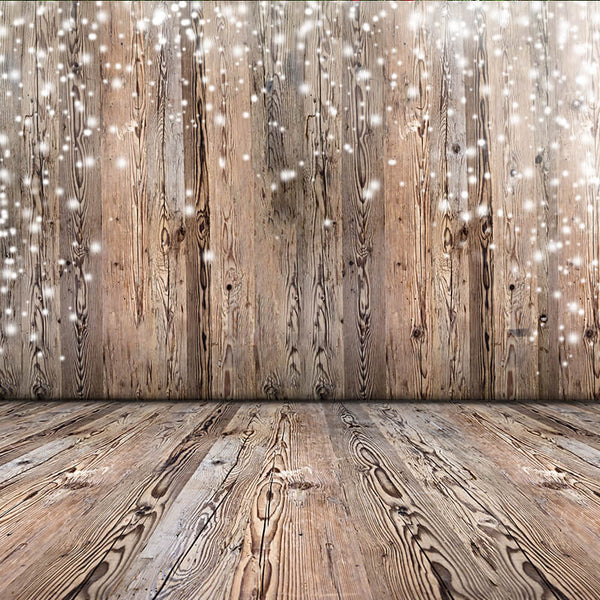 Glitter Light Brown Wood Backdrop For Photoraphy IBD-246743 – iBACKDROP