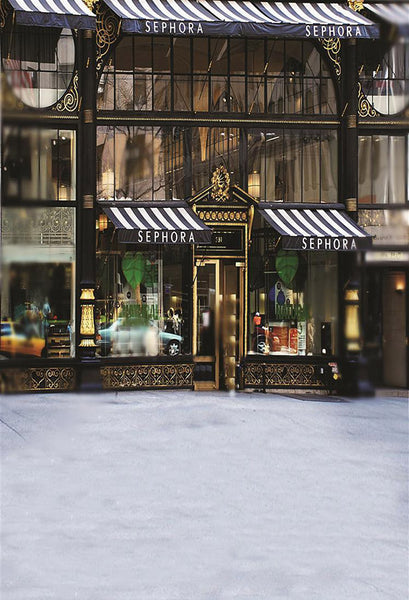 Classical Sephora Shop Architecture Backdrop IBD-246984 – iBACKDROP