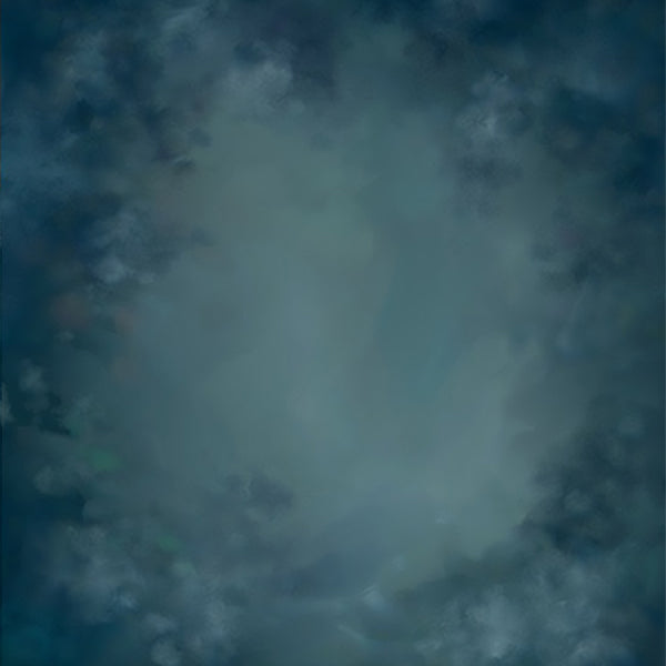 Abstract Dark Blue Portrait Photography Backdrop IBD-247006 – iBACKDROP