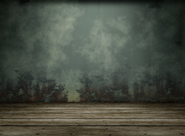 Ragged Red Paint Wall Background Street Fashion Theme Backdrop IBD-198 ...