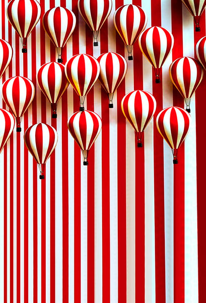 Patterned Backdrops Striped Backdrops Balloons Backgrounds S-3051 ...