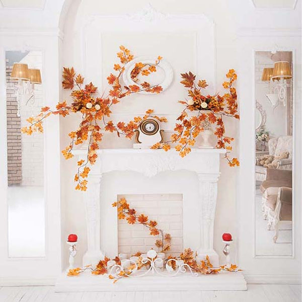 Season Backdrops Autumn Backdrops Maple Leaf Background S-3079 – iBACKDROP