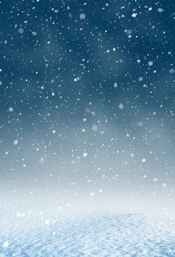 Shining Snow and Blizzard Background Winter Backdrop IBD-19615 – iBACKDROP
