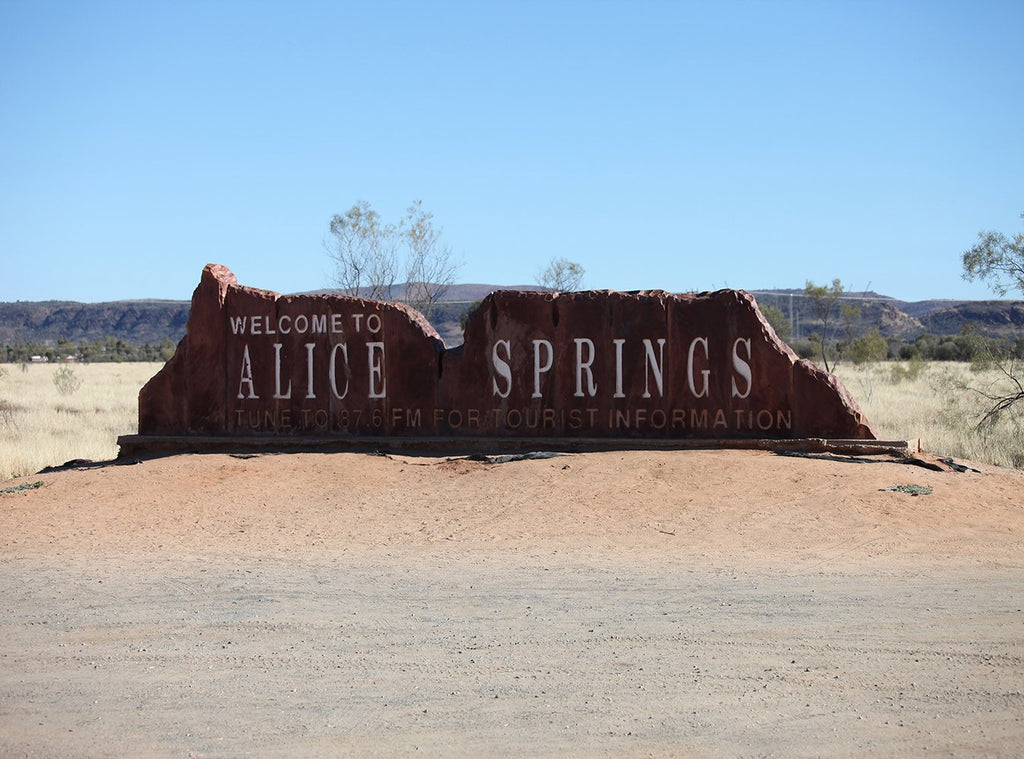 Travel Landscape Landmark Background Alice Springs Australia Photograp ...
